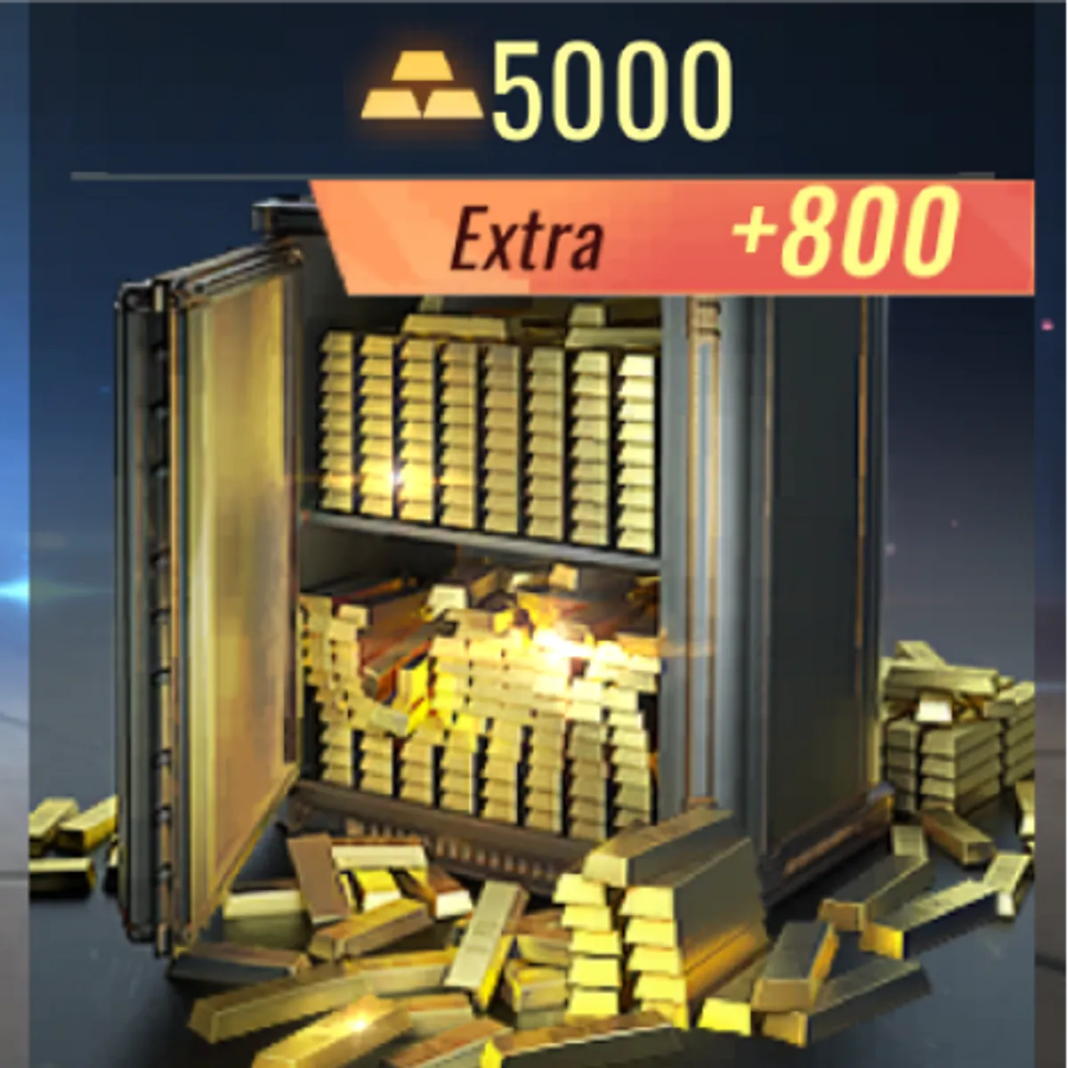 5000 + 800 Golds